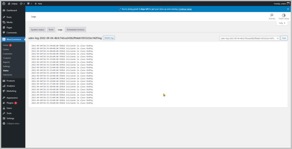 Debug con Woocommerce – Urano Dev