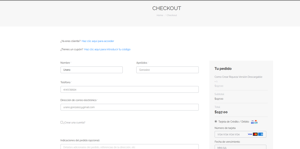 Woocommerce: No pedir Dirección para Productos Virtuales – Urano Dev